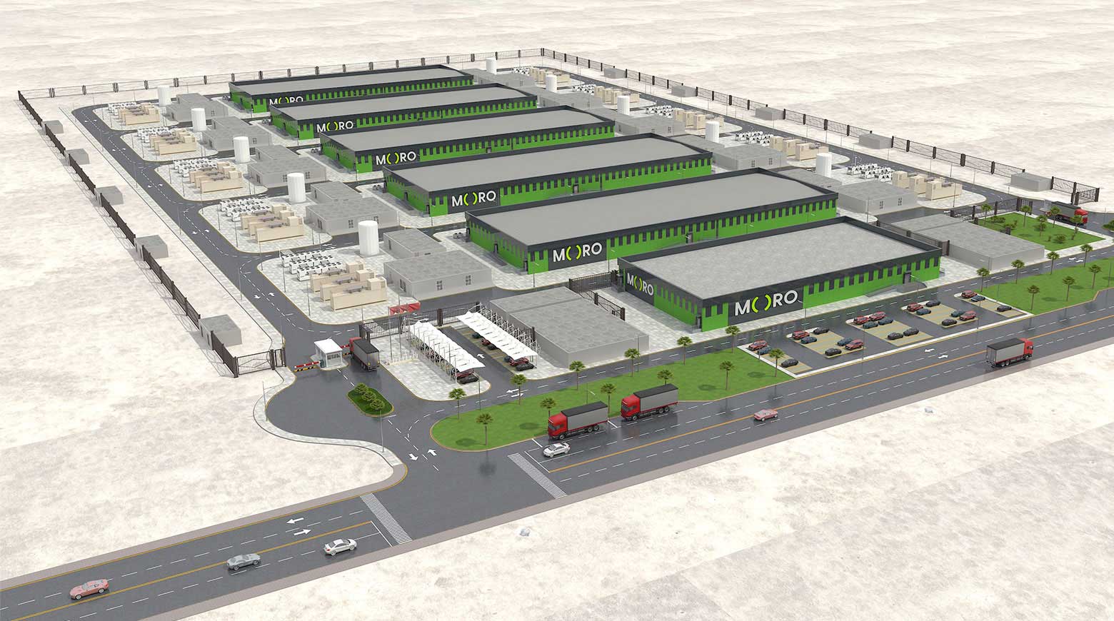 Moro constrói o maior data center sustentável Tier III da MEA, equipado ...