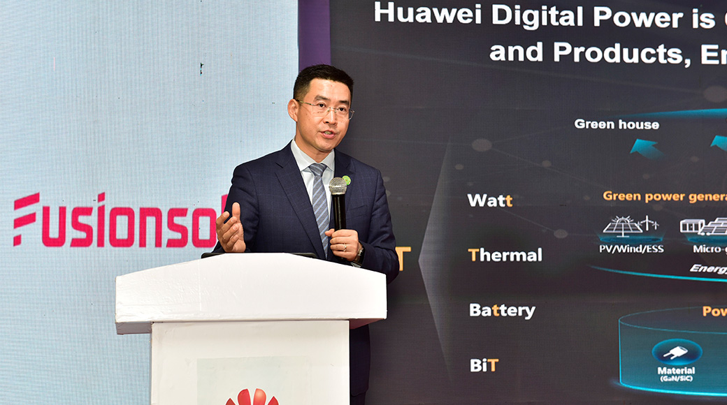 Together with Huawei, Transforming from ENERGY CONSUMER to ENERGY ...