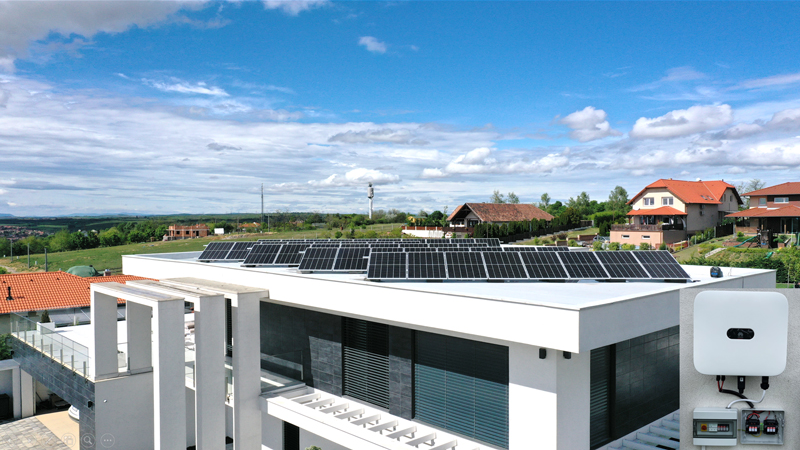 17KW Residential-Programm Pécel, Ungarn-Huawei Digital Power